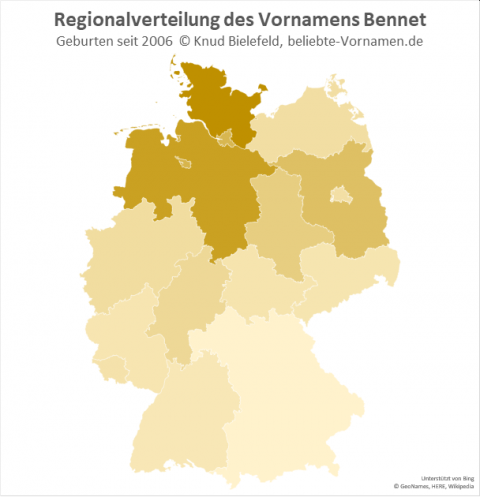 Vorname Bennet * Herkunft, Bedeutung und Statistik