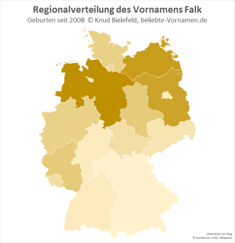 Vorname Falk * Herkunft, Statistik und Bedeutung