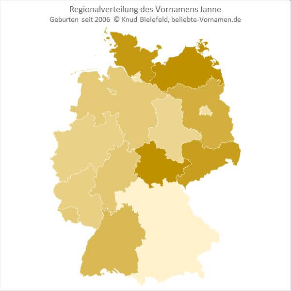 Vorname Janne * Statistik, Herkunft und Bedeutung