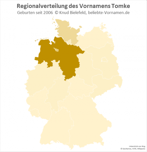 Vorname Tomke * Herkunft, Statistik und Bedeutung